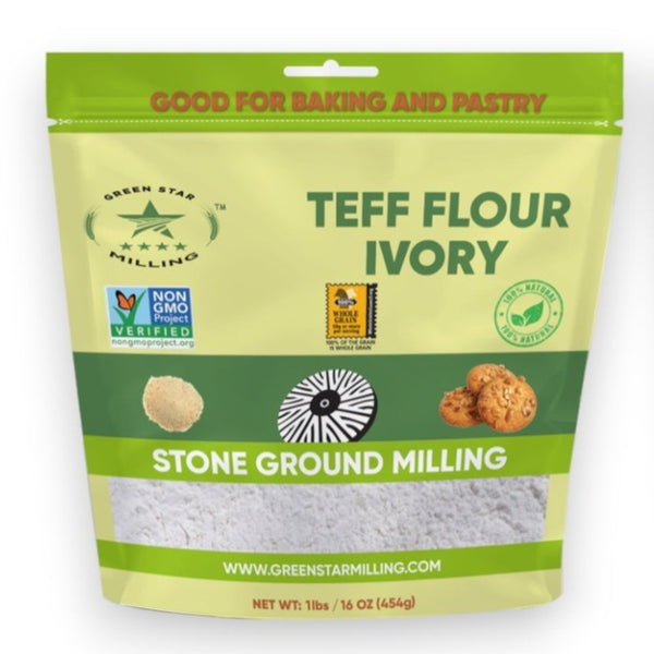 Teff Flour Ivory – Green Star Organic Milling