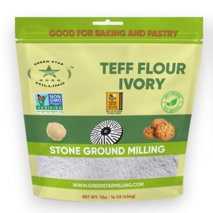 Teff Flour Ivory – Green Star Organic Milling