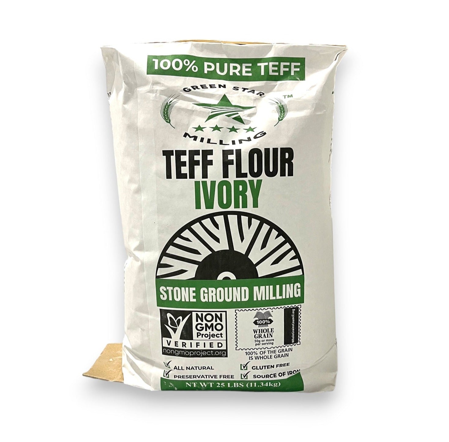 Teff Flour Ivory – Green Star Organic Milling