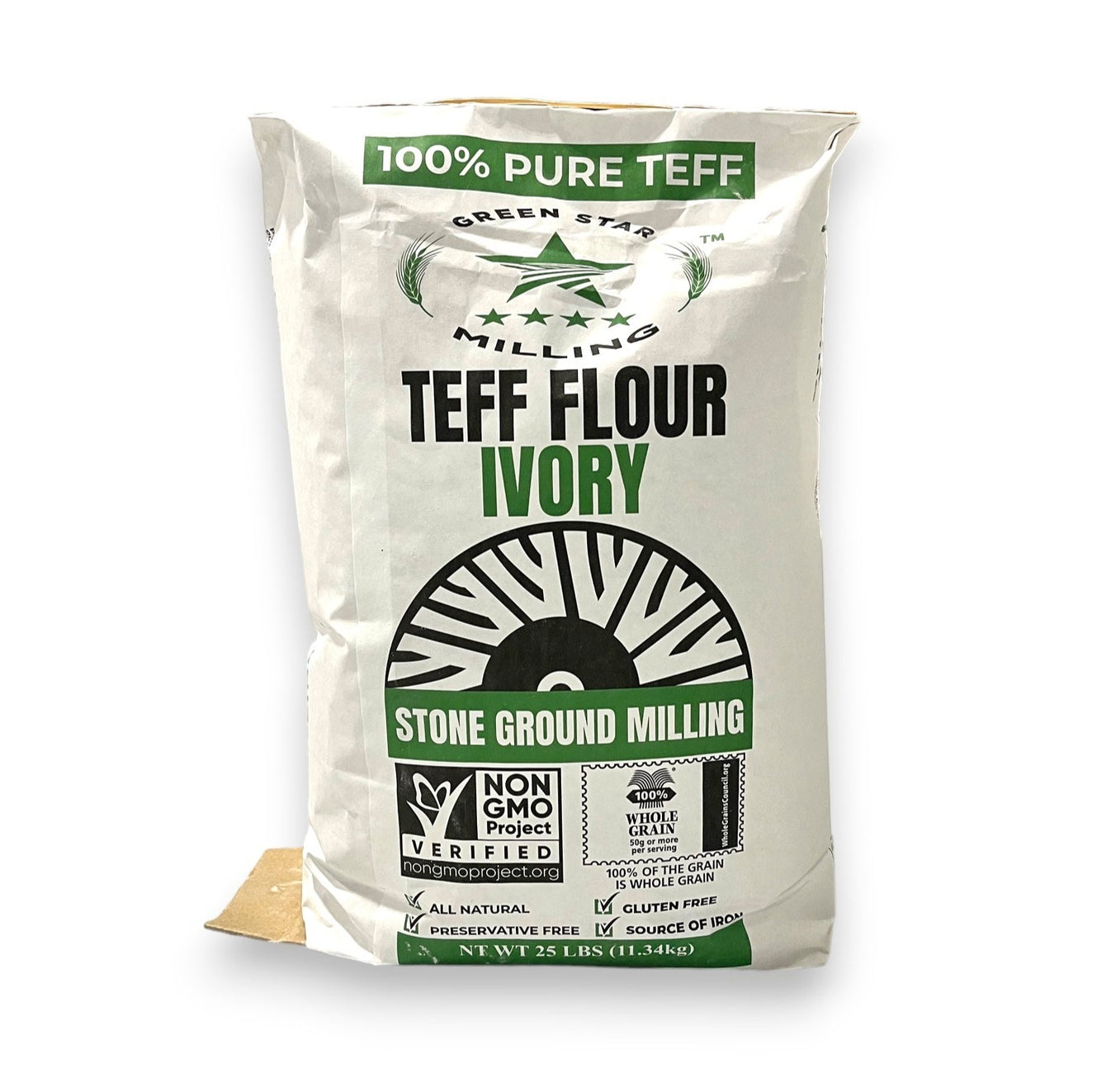 Teff Flour Ivory – Green Star Organic Milling