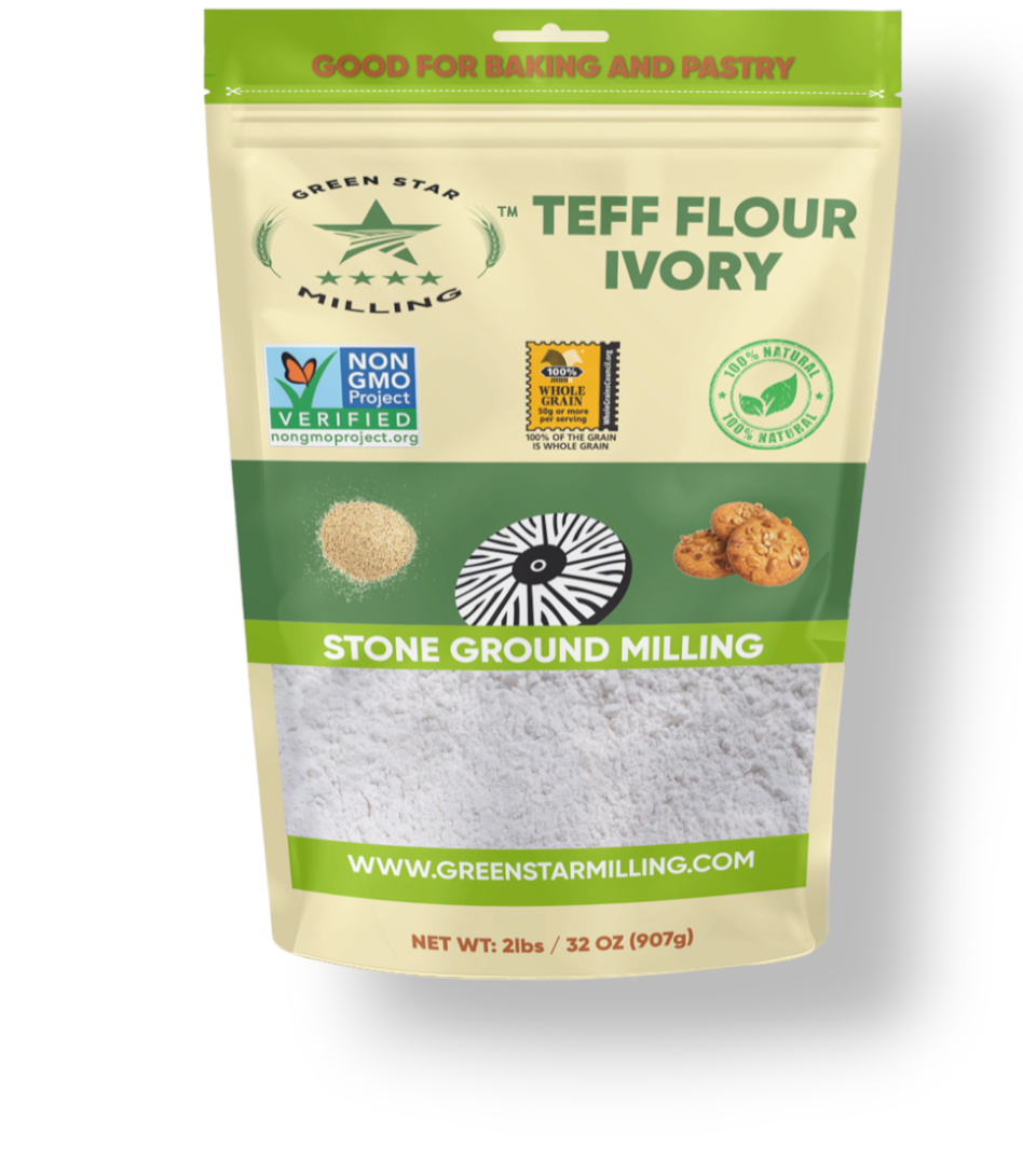 Teff Flour Ivory – Green Star Organic Milling