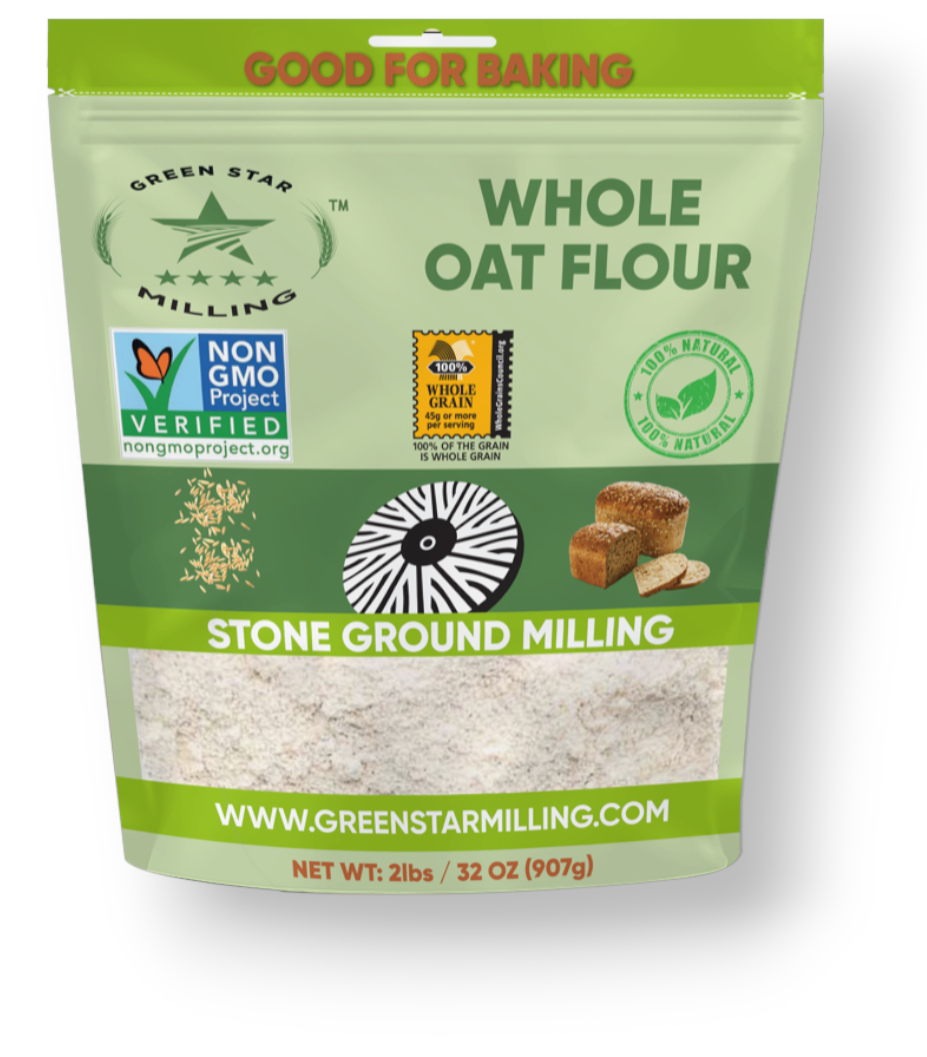 Whole Oats Flour - Green Star Organic Milling